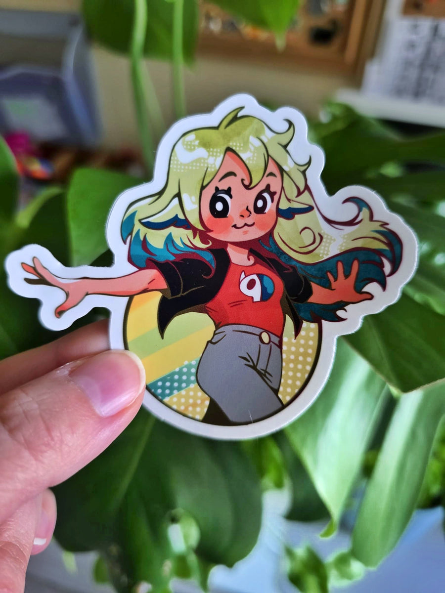 Sticker: Vee – Lyra Art