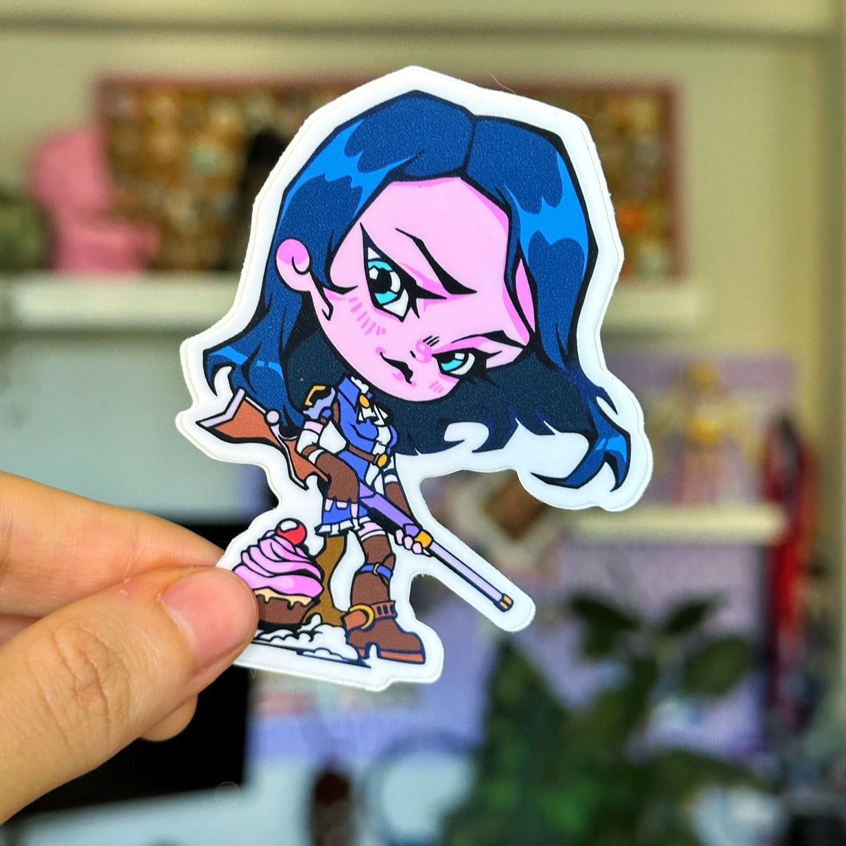 Sticker: Caitlyn – Lyra Art