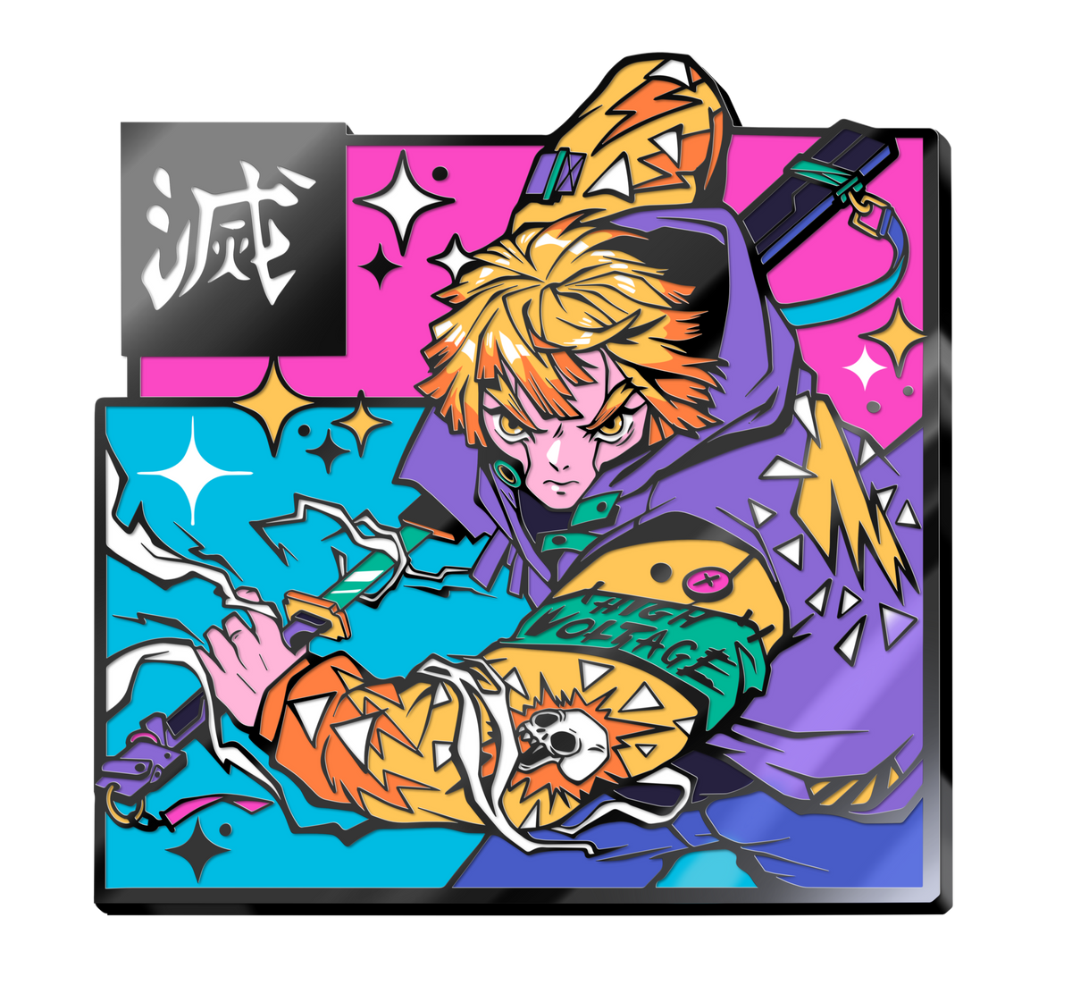 Pin: Cyber Slayer Zen – Lyra Art