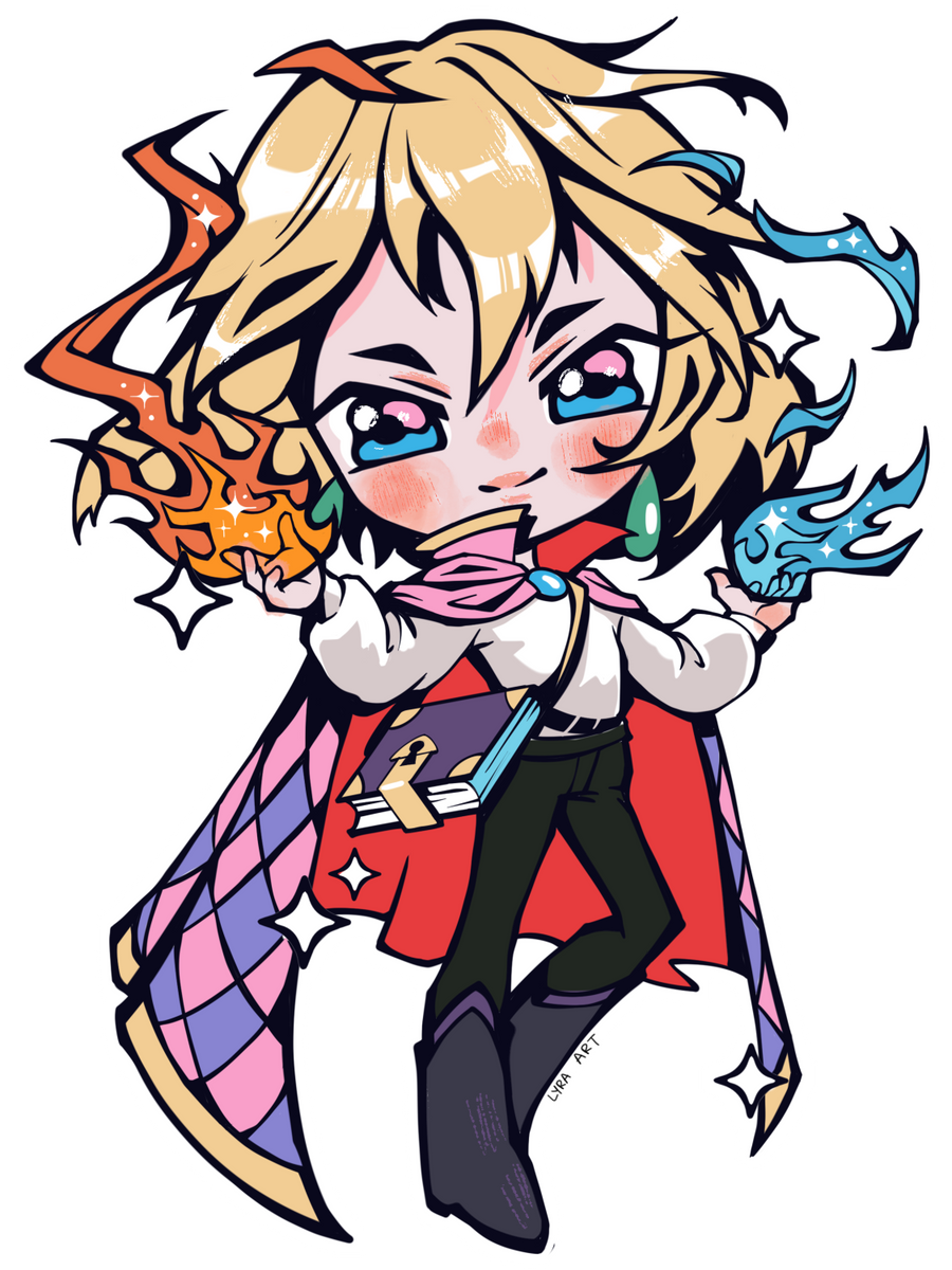 Sticker:Howl Warlock (Ghibli DND Series) – Lyra Art