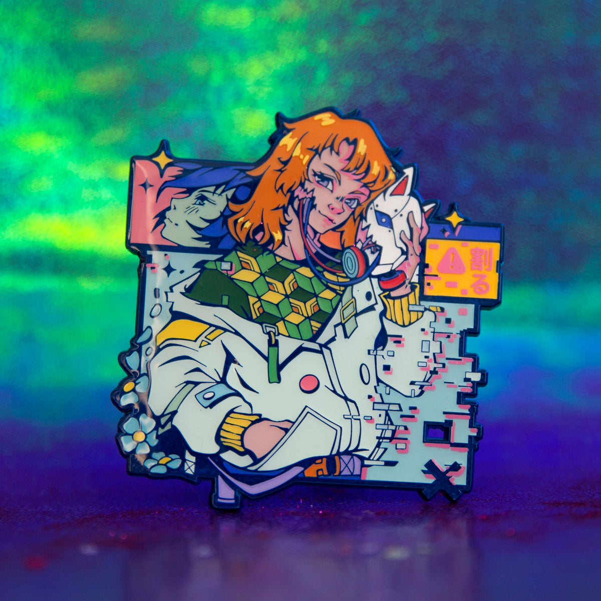 Pin: Cyber Slayer Sab – Lyra Art